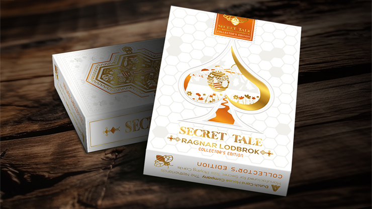 Secret Tale Ragnar White Bee Collector's Playing Cards – Magic Shop San ...