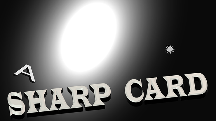 Sharp Card by Alain Vachon – Magic Shop San Diego