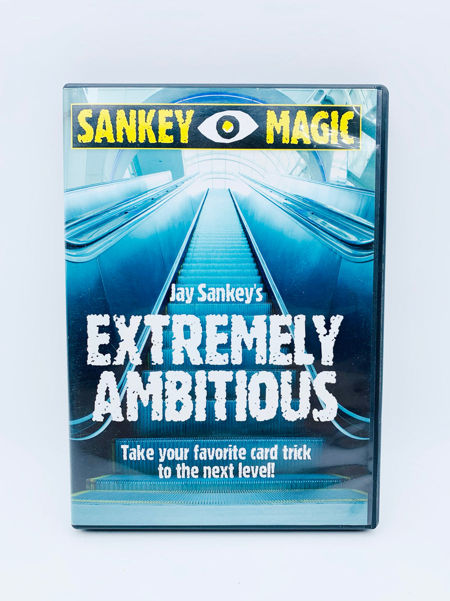 Extremely Ambitious by Jay Sankey (DVD) – Magic Shop San Diego