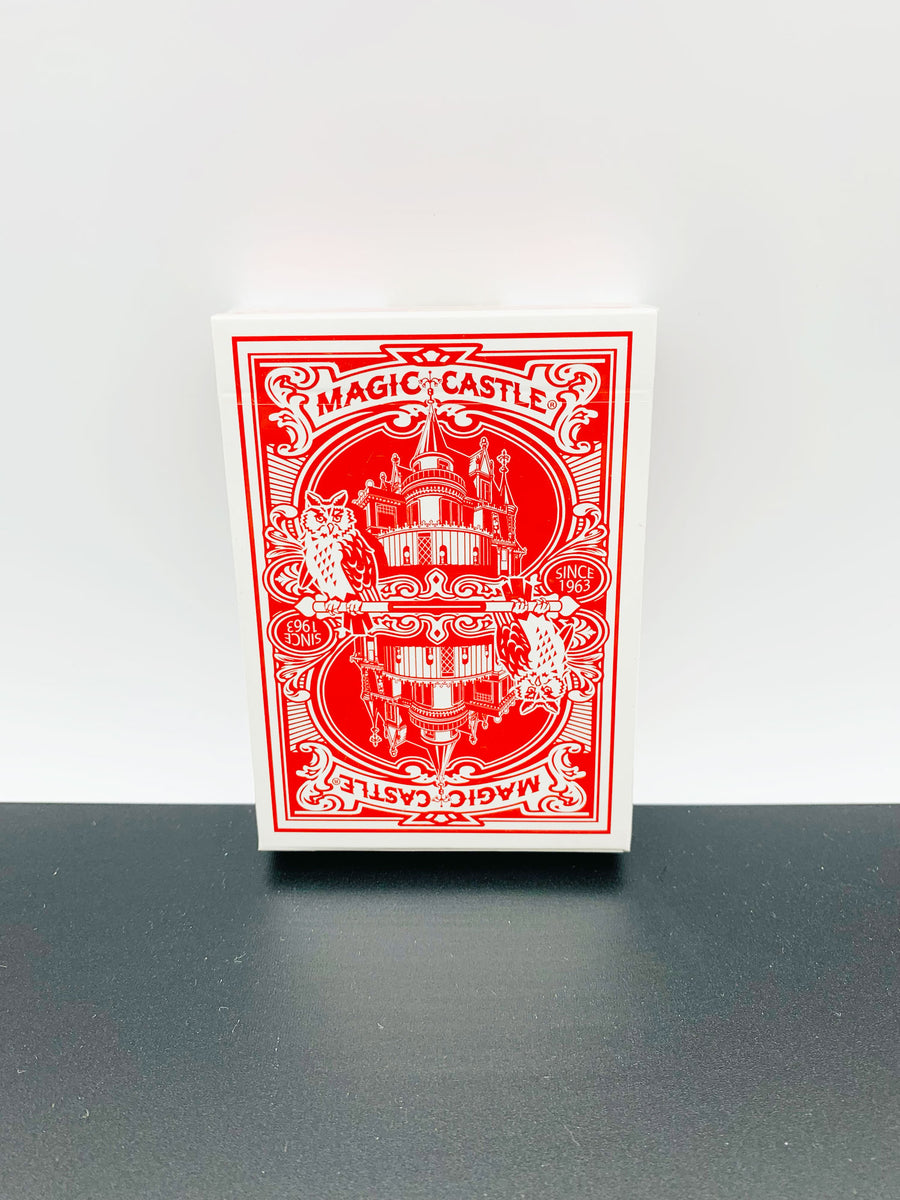 Magic Castle Playing Cards (RED) – Magic Shop San Diego