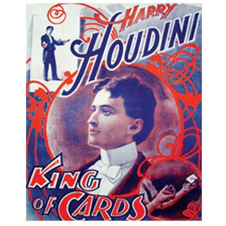 Houdini King of Cards Poster – Magic Shop San Diego