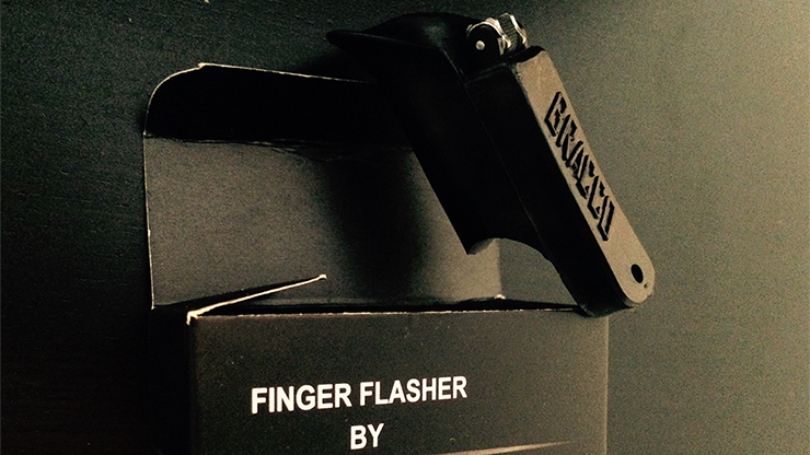 Finger Flasher (Black) by Jeremy Bracco - Trick – Magic Shop San Diego