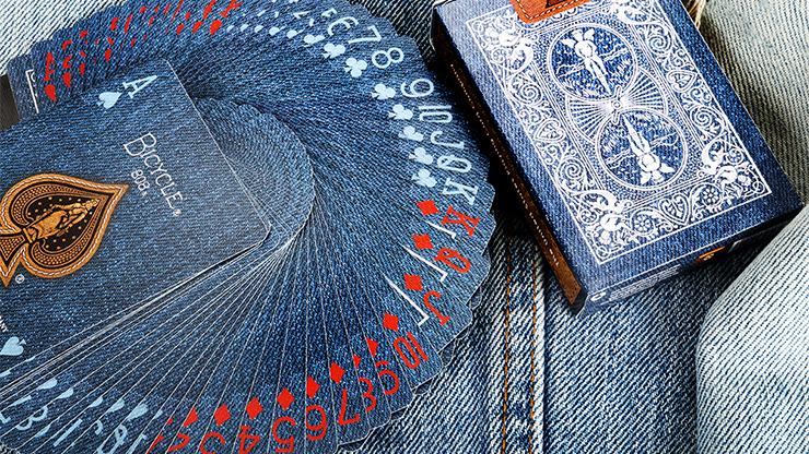 Bicycle Denim Playing Card by Collectable Playing Cards – Magic Shop ...