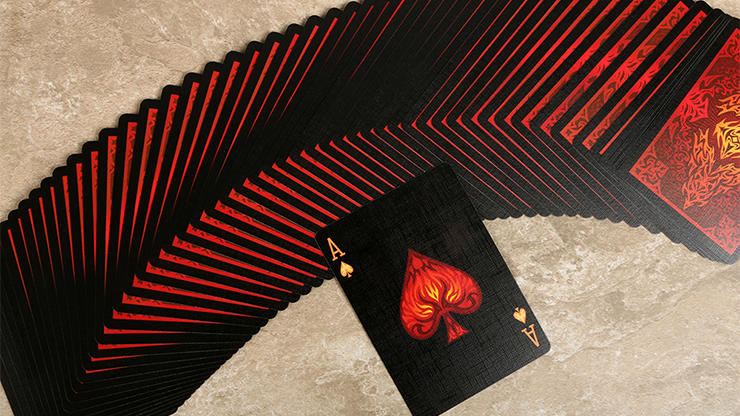 Bicycle Natural Disasters "Volcano" Playing Cards by Collectable Playi ...