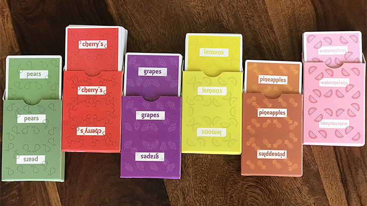 Limited Edition Flavors Playing Cards - Pears – Magic Shop San Diego