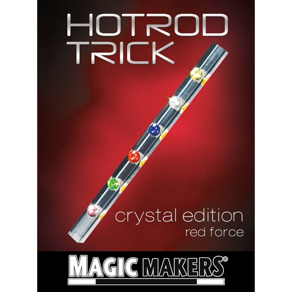 Crystal Hot Rod Trick - Red – Magic Shop San Diego
