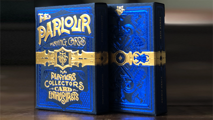 The Parlour Playing Cards (Blue) – Magic Shop San Diego