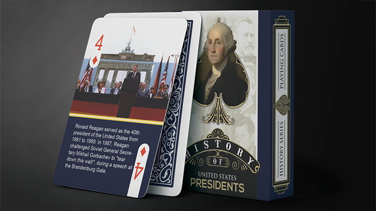 History Of American Presidents Playing Cards – Magic Shop San Diego