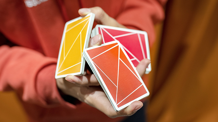 Flexible Gradient Orange Playing Cards by TCC – Magic Shop San Diego