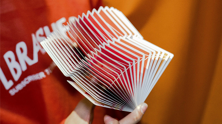 Flexible Gradient Orange Playing Cards by TCC – Magic Shop San Diego