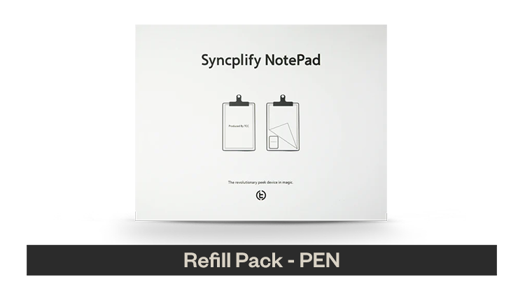 Syncplify NotePad Refill Pen by TCC – Magic Shop San Diego