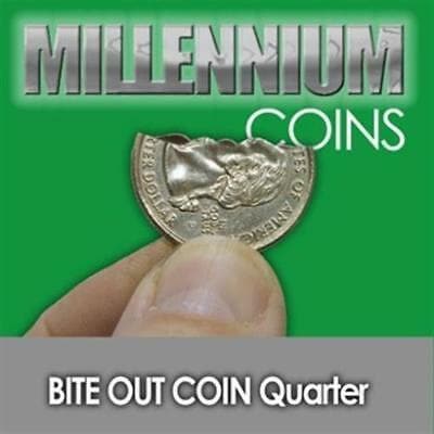 Bite Out Coin Quarter Size – Magic Shop San Diego