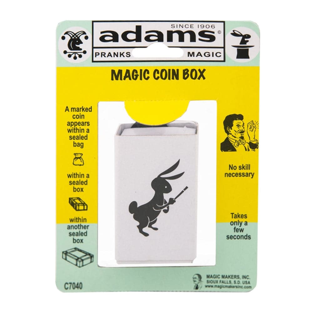 MAGIC COIN BOX - SS ADAMS – Magic Shop San Diego